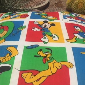 Disney | Accents | Vintage Mickey Mouse Throw Pillow Disney Decor ...
